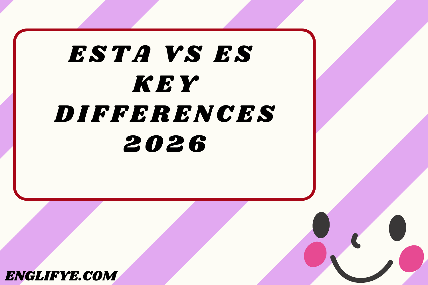 Esta vs Es: Key Differences 2026